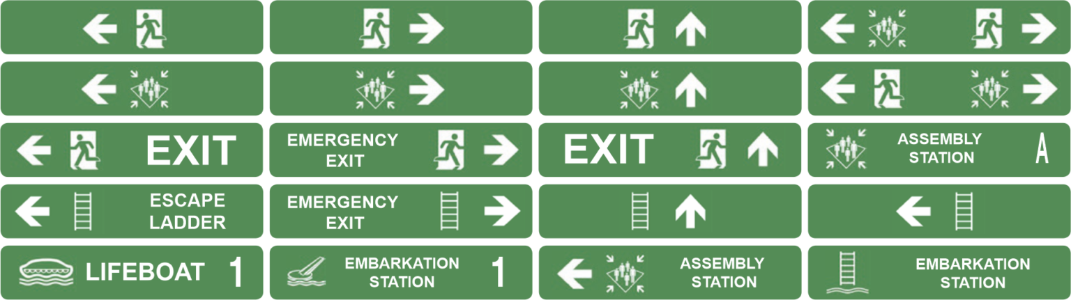 Auktoriserad | EXPLOSION PROOF LED LARGE ESCAPE SIGN | Signwell