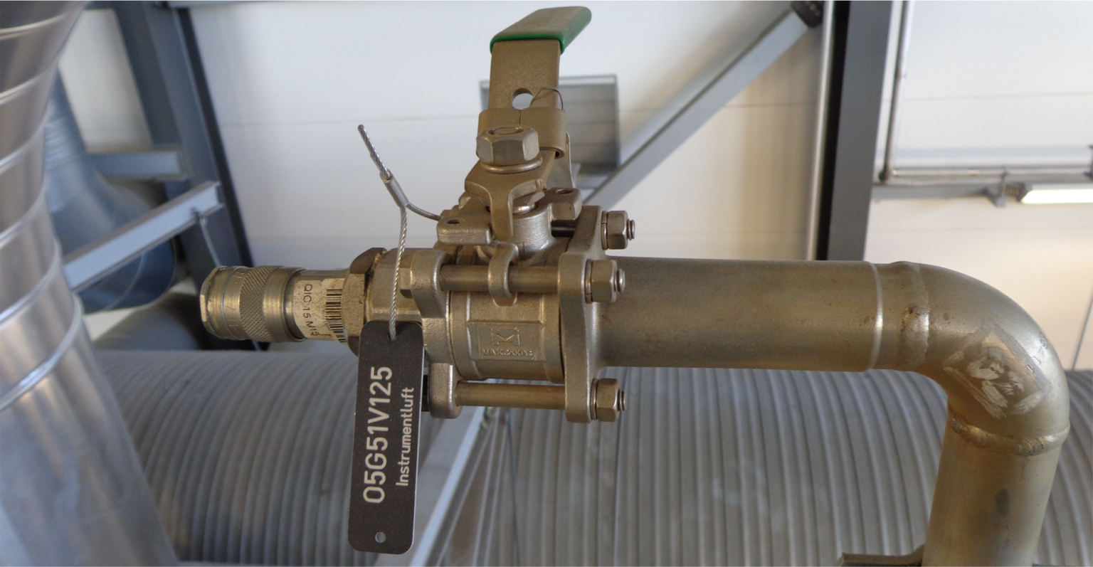 Process identification | Valve tags | Equipment tags | Pipe line ...