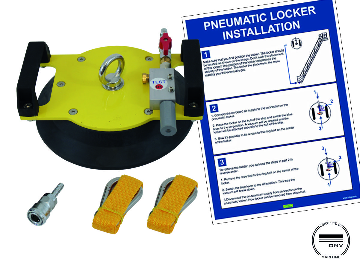 Embarkation ladder | Pilot ladder | Lockers | Signwell