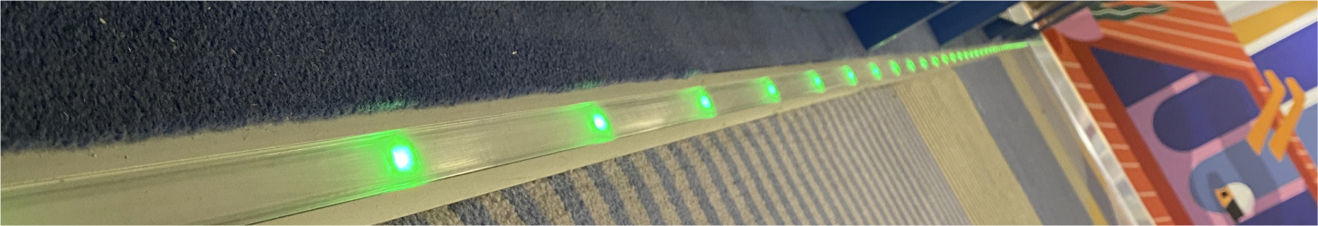 Electrical Powered Low Location Lighting System | Signwell