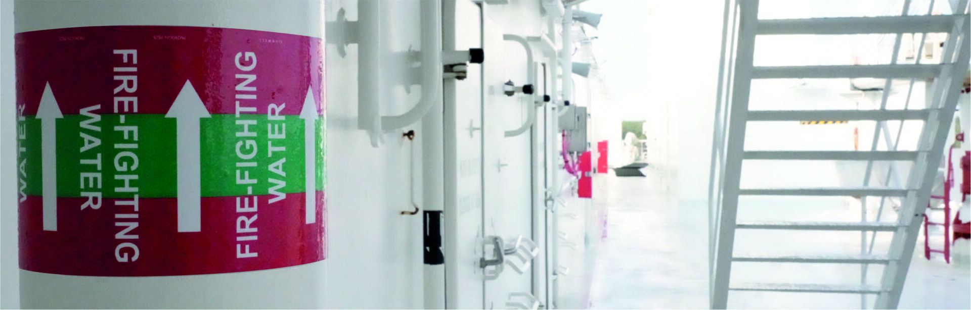 Marine Pipe Marking | ISO 14726 | Offshore platforms & ships | Signwell